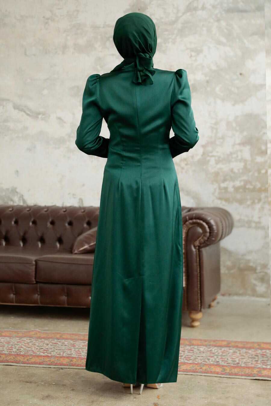 Neva Style - Luxorious Emerald Green Muslim Evening Dress 38102ZY ...